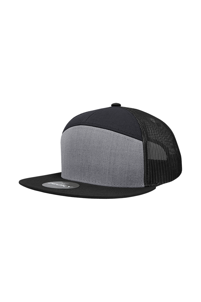 Decky 7 Panel Flat Bill Trucker | McCrearys-Tees-