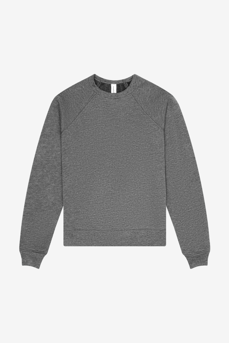 BELLA+CANVAS Youth Sponge Fleece Raglan Sweatshirt | McCrearys-Tees-