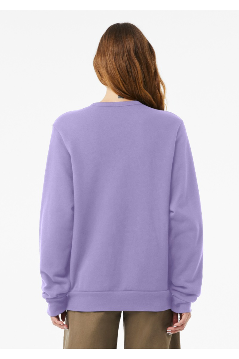 BELLA+CANVAS Unisex Sponge Fleece Classic Crewneck Sweatshirt ...