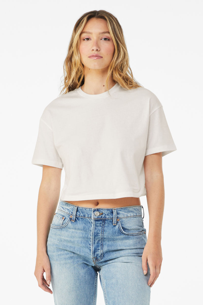 BELLA+CANVAS Women's Jersey Crop Tee | McCrearys-Tees-