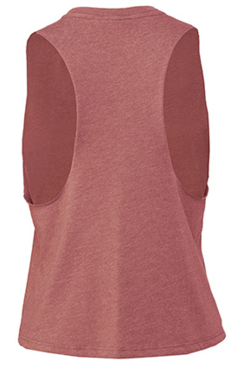 BELLA+CANVAS Women's Racerback Cropped Tank | McCrearys-Tees-